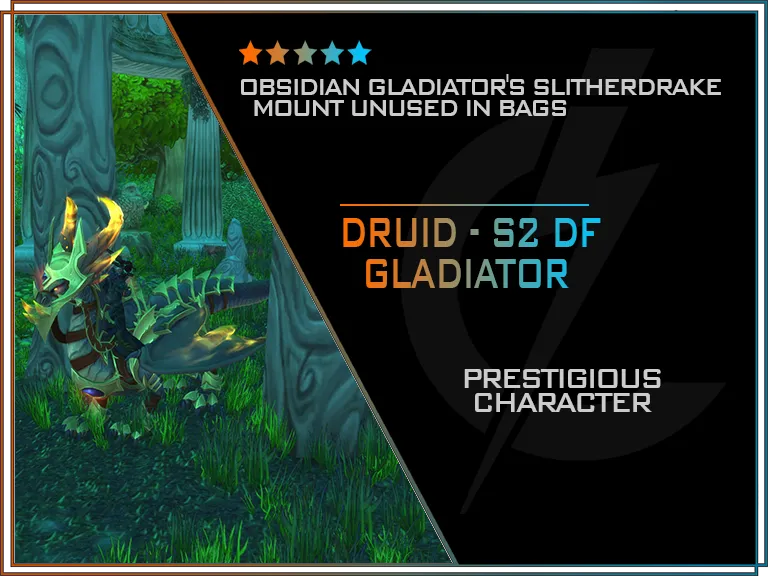 Buy WoW Druid - S2 DF Gladiator & Elite PvP Rewards - EU