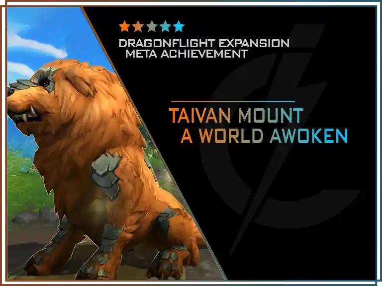 Buy Taivan Mount Boost - A World Awoken - InstantCarry