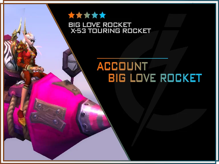 Account – Big Love Rocket & X-53 Touring Rocket! [EU]