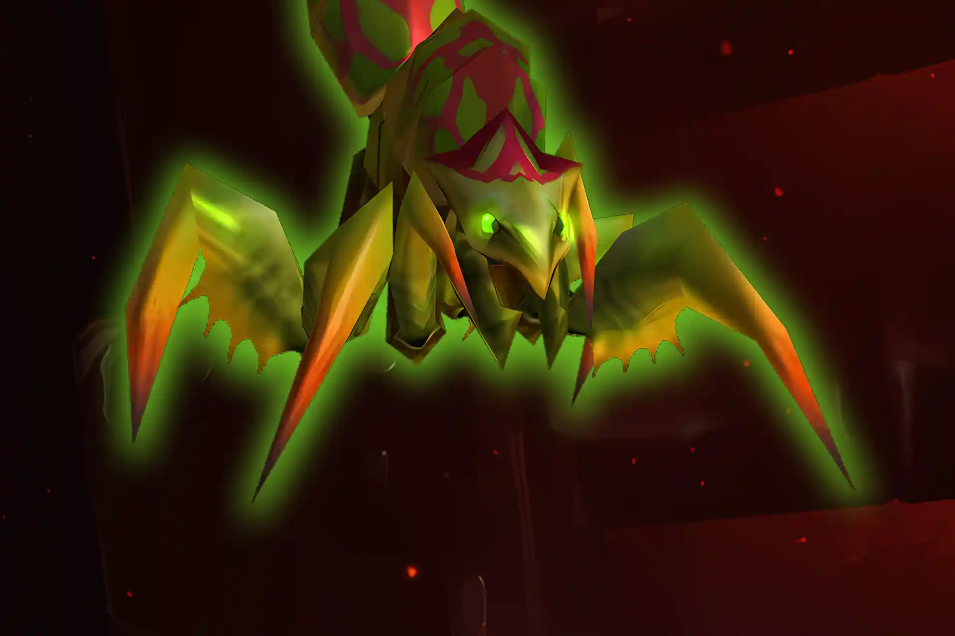 Light Green Qiraji Battle Tank Boost - Ahn'Qiraj - WoW SoD