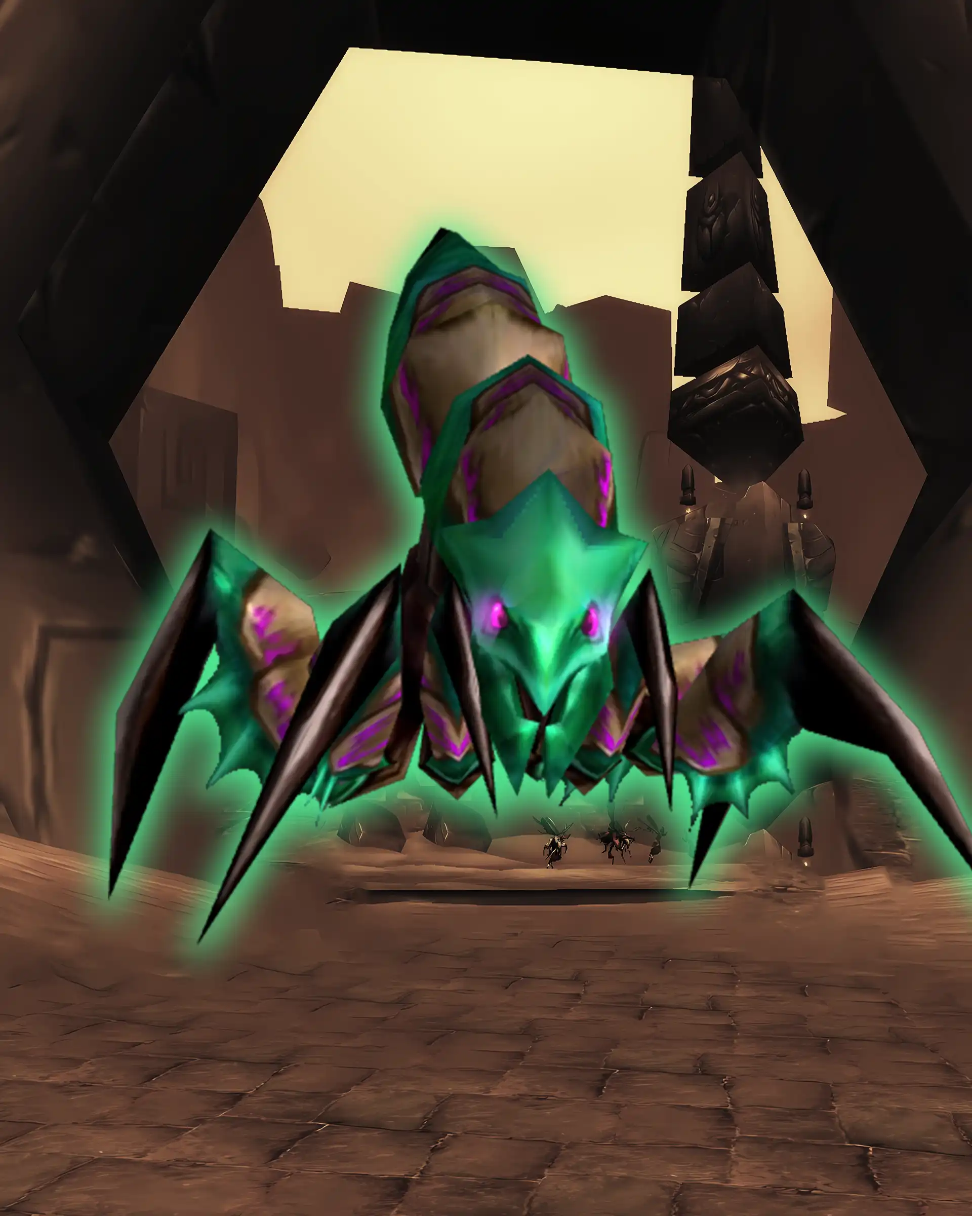 Flawless Flawless Green Qiraji Battle Tank - Ahn'Qiraj - WoW SoD