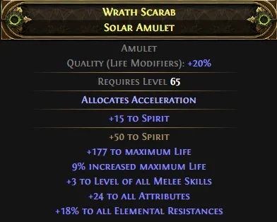Buy PoE 2 Mirrored Solar Amulet – Mirror-Tier Amulet for Endgame